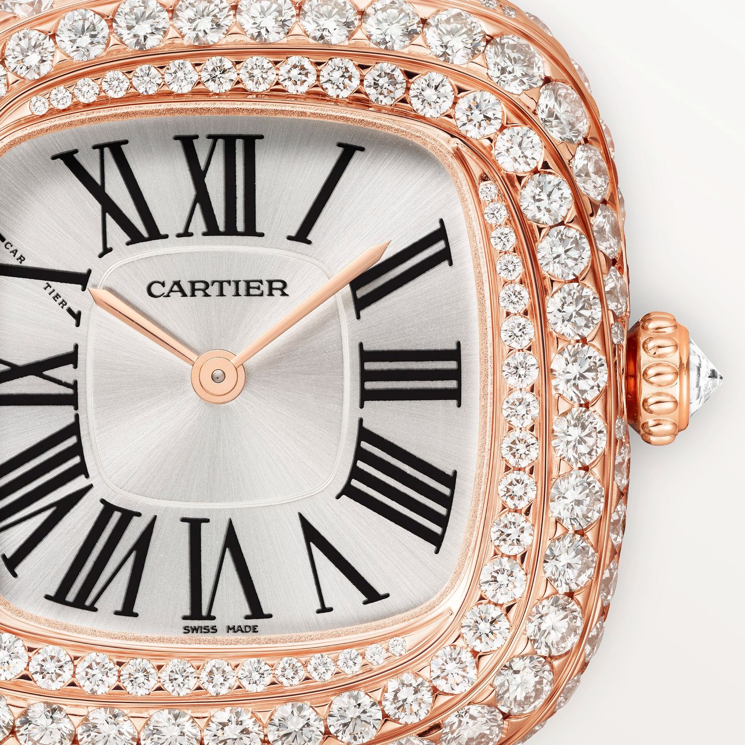 Coussin de Cartier watch medium model - Cartier | Godecho Pauliet