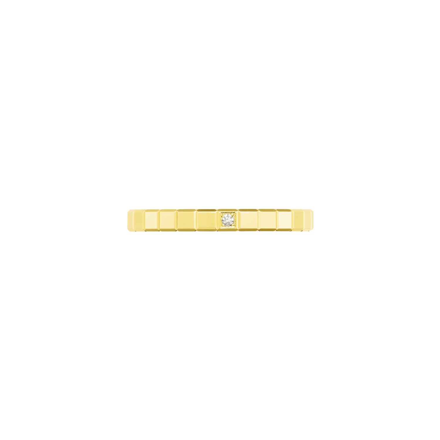Bague Ice Cube Chopard en Or Jaune et Diamant - Chopard | Godechot Pauliet