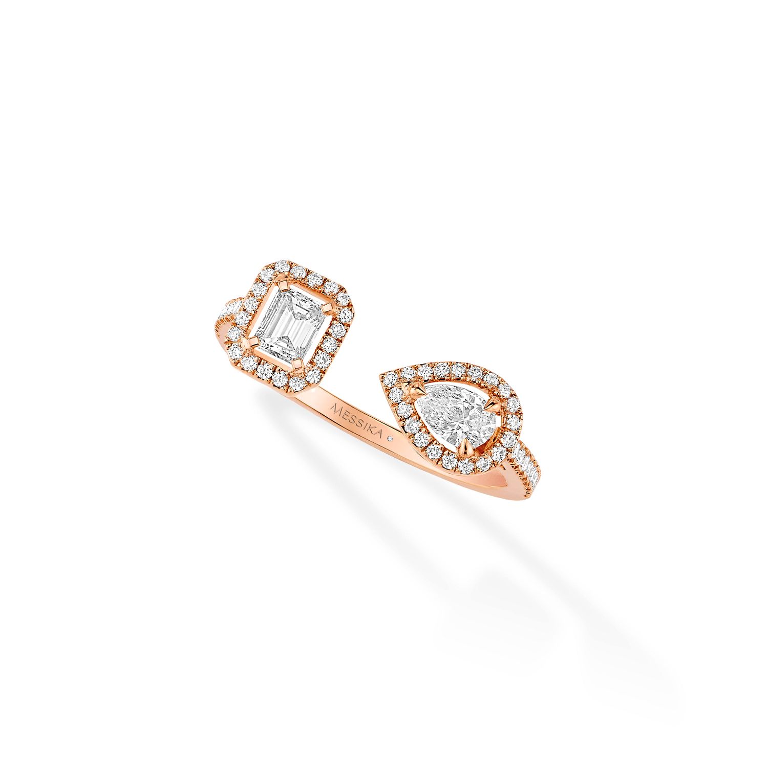 My Twin Messika Ring Size 53 in Rose Gold with Diamond | Auberi ...